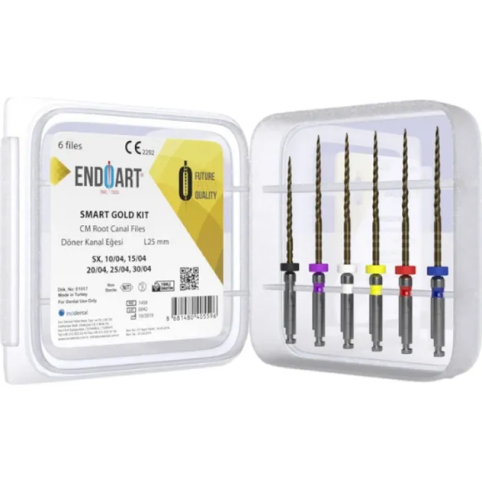 Endoart Touch Gold Kit 0.6 Taper Endomotor Kanal Eğesi - Fiyatı, ve ...