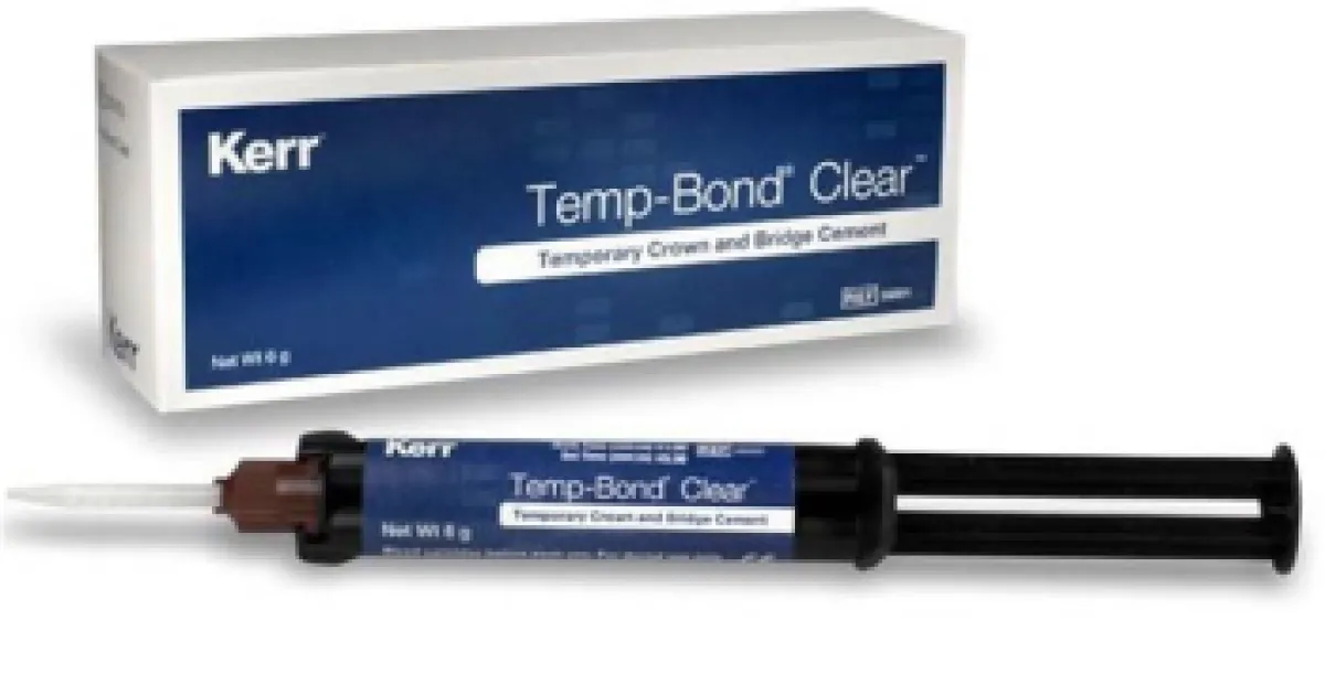 Kerr Temp-Bond Clear Geçici Yapıştırma Simanı -Fiyatı, Çeşitleri ve ...