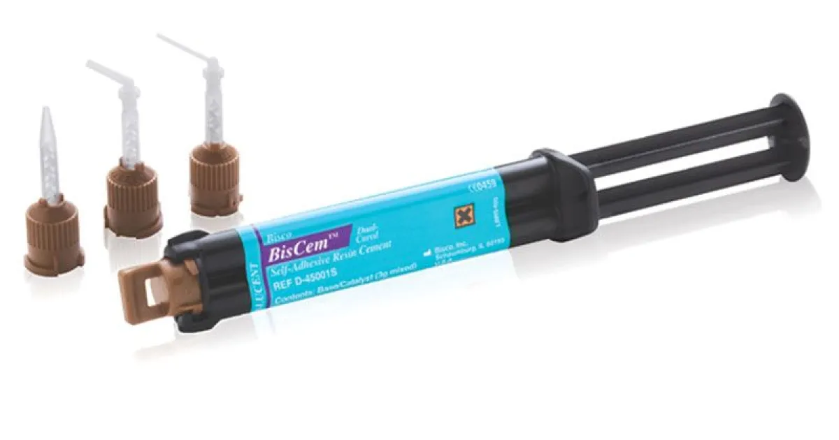 Bisco Biscem Self-Adeziv Self-Cure Yapıştırma Simanı Translucent ...