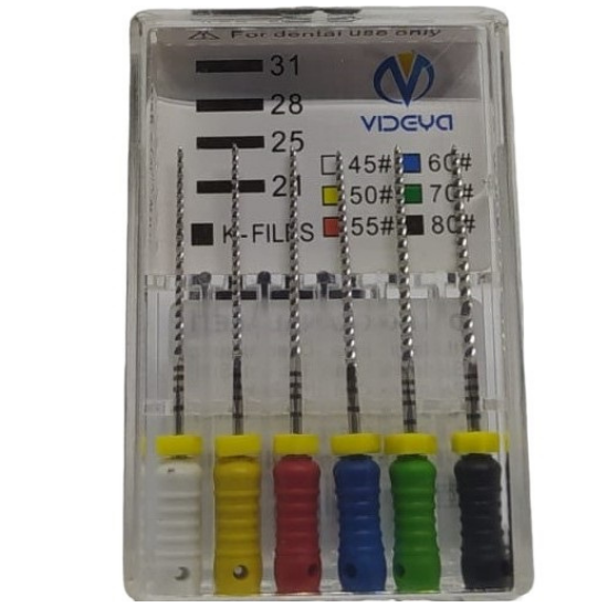 Videya K Tipi Kanal Eğesi -Fiyatı, Çeşitleri ve Fiyatları Edental'de